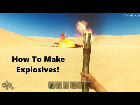 How To Make Explosives in Starsand