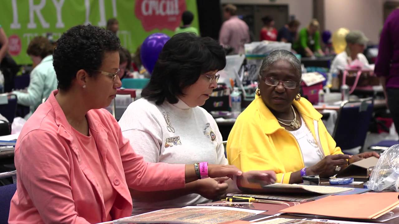 Make-n-Take Crop at Scrapbook Expo