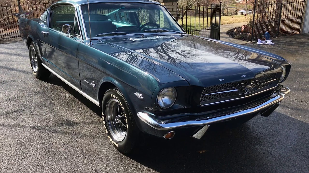 1965 Ford Mustang Fastback GT A Code 289 4 Speed