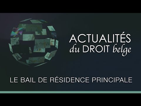 Le bail de résidence principale
