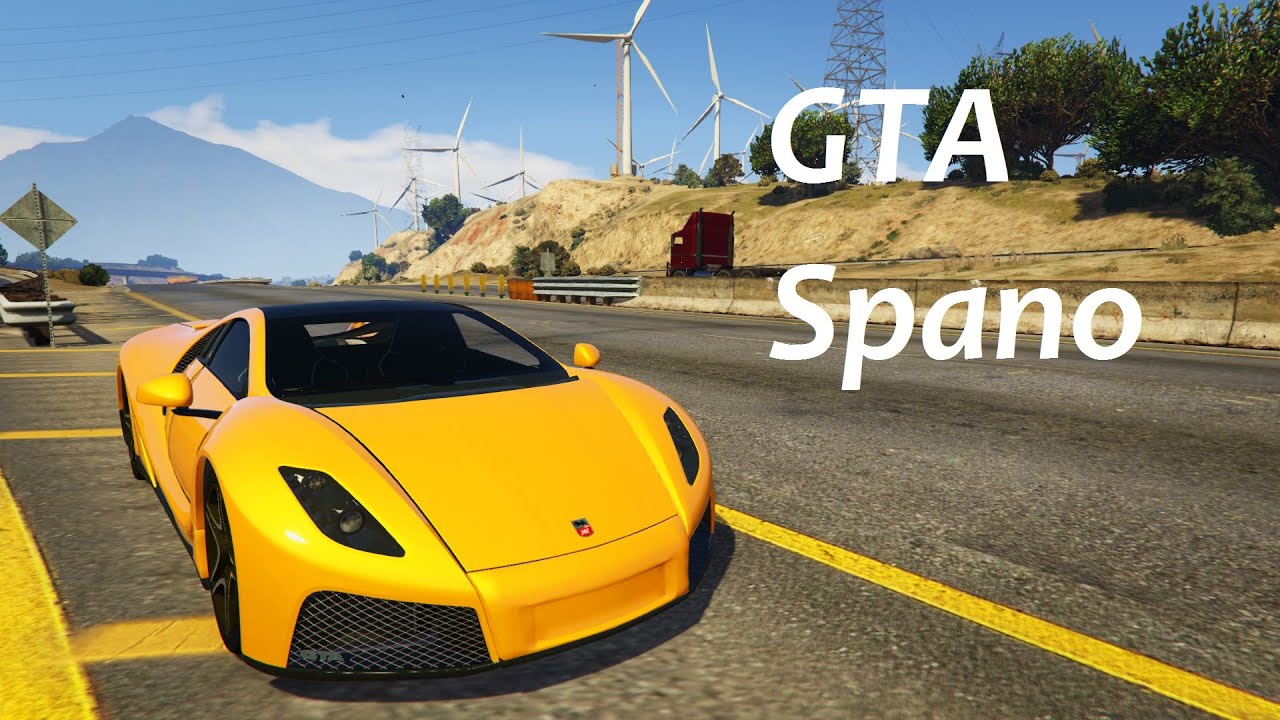 GTA5 Mods: GTA Spano