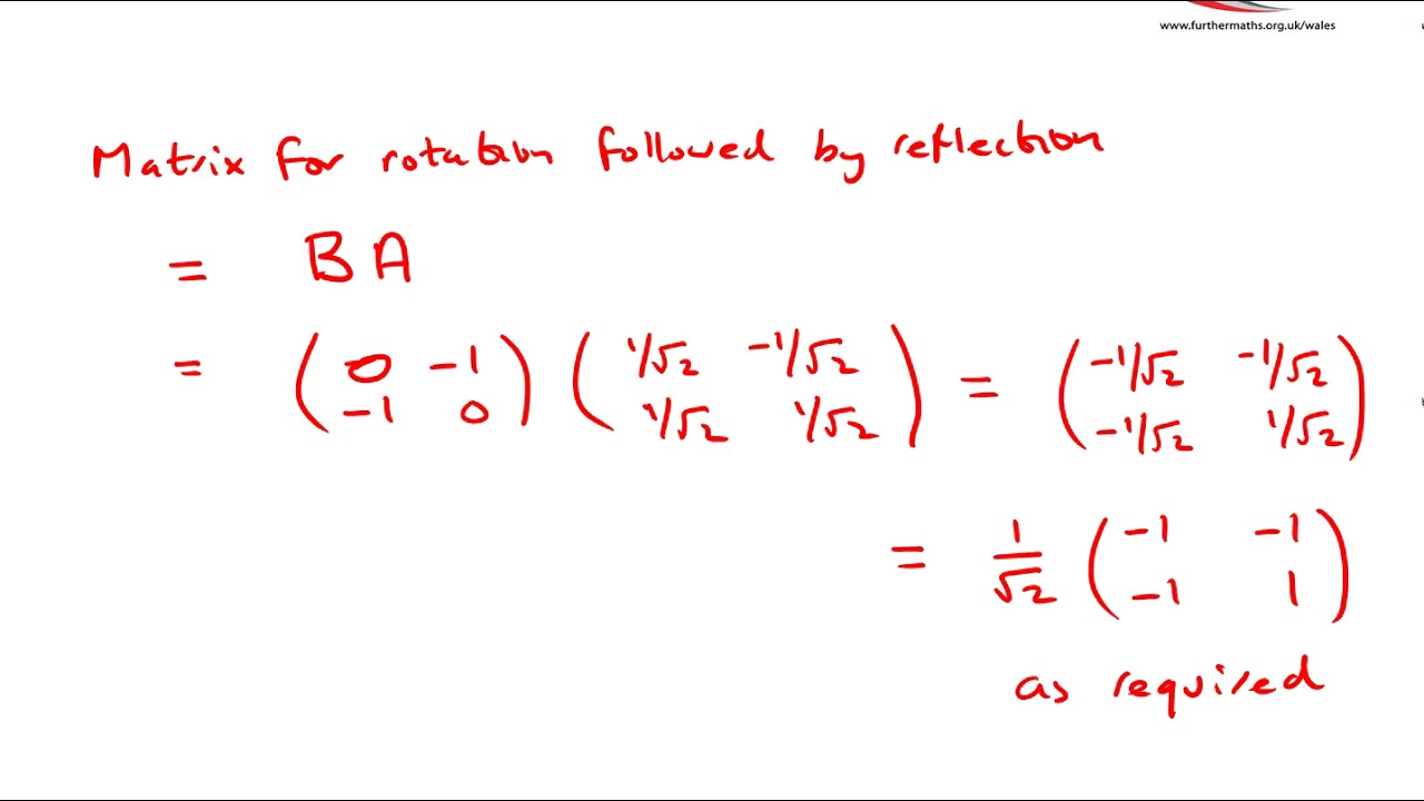 1 5 Matrices and 2D transformations