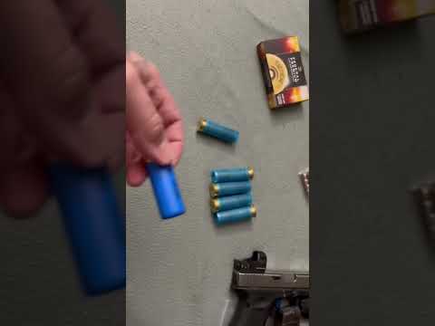 Dragon breath Rounds 🔥 and Rifle slugs 🐌 #shootgun #rifle #guns #ammo #dragonbreath