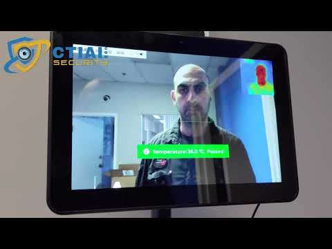 TAURI 10,15 & 21 inch Temperature check tablet with Facial Recognition