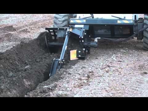 Eterra Trencher Attachment for Skid Steer Loaders Demo Video