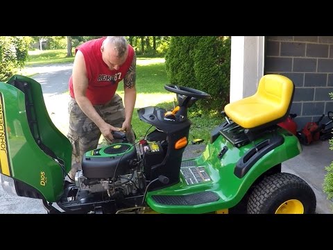 John Deere Oil Change D105 100 110 LA110