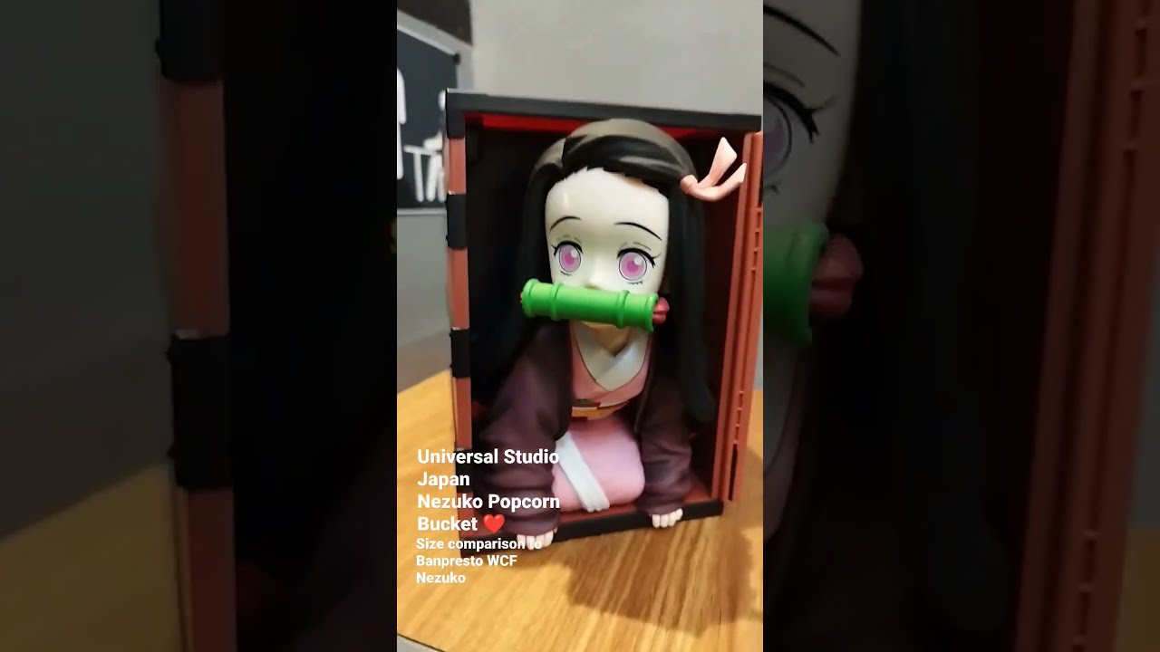 DEMON SLAYER | Nezuko Kamado | Universal Studio Japan Popcorn Bucket | Banpresto WCF #shorts