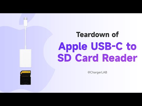 Teardown of Apple USB-C to SD Card Reader (For Mac and iPad)