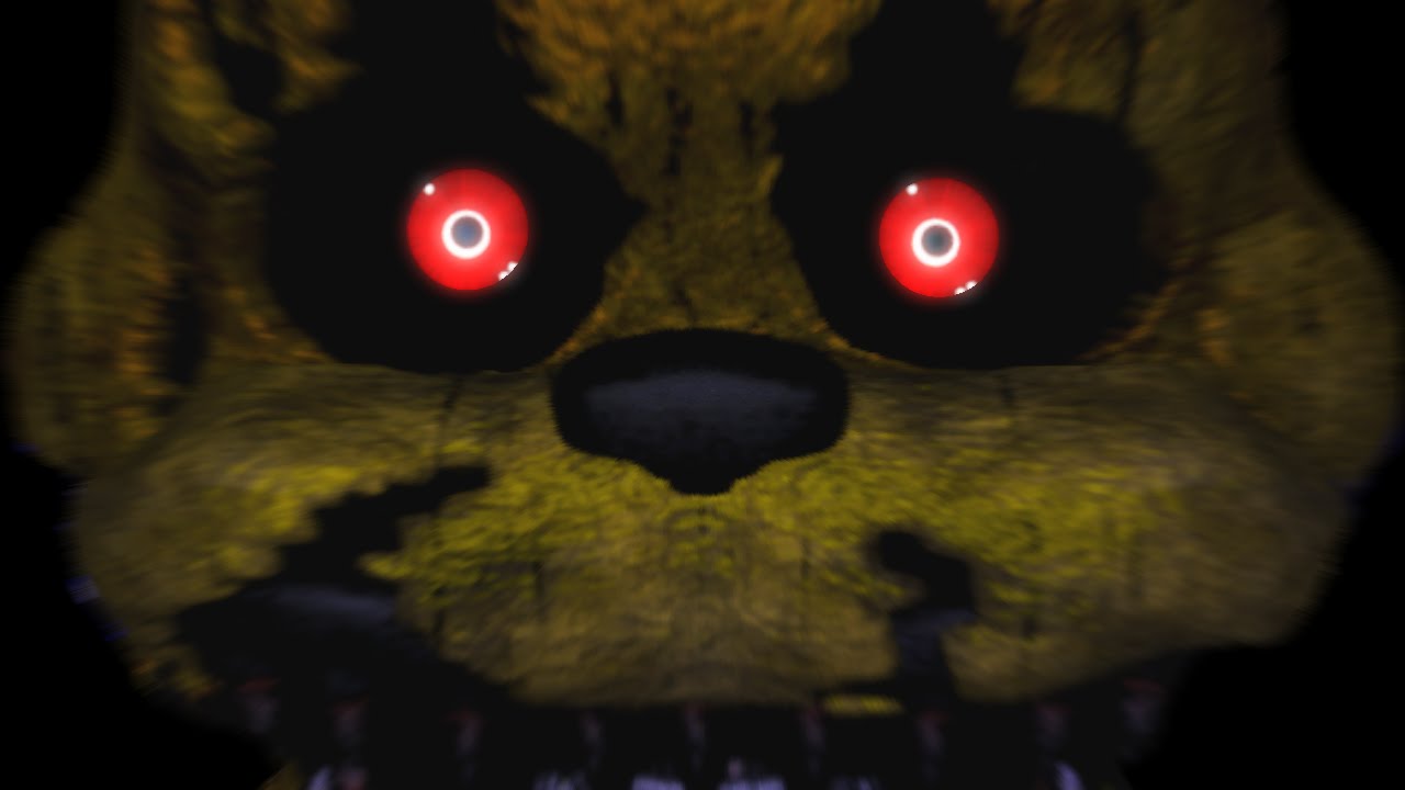 (FNAF4 EDIT) NIGHTMARE GOLDEN FREDDY (ENDING B)