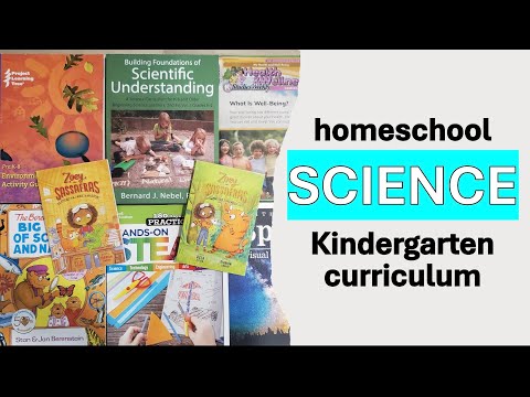Homeschool Kindergarten Science Curriculum 👩🔬🔬