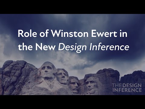 Role of Winston Ewert in the New Design Inference