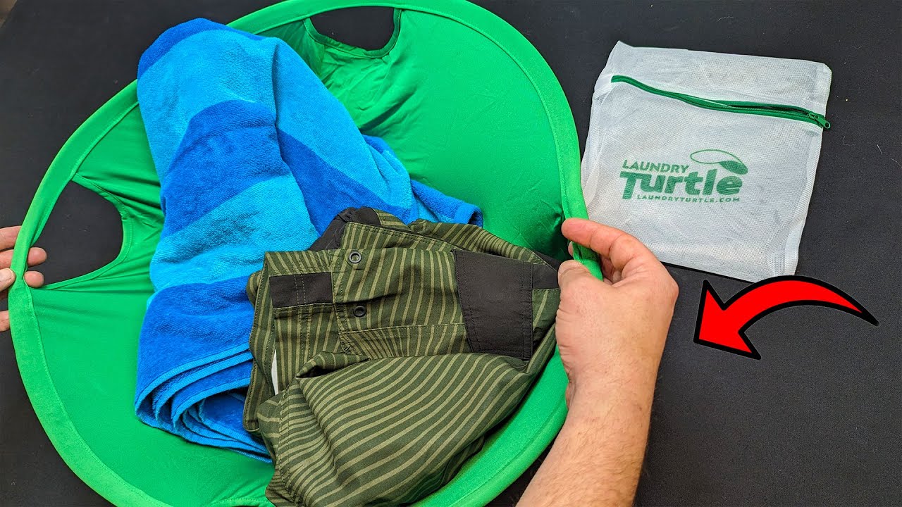 This Adorable Laundry Turtle Makes Moving Laundry Easy!