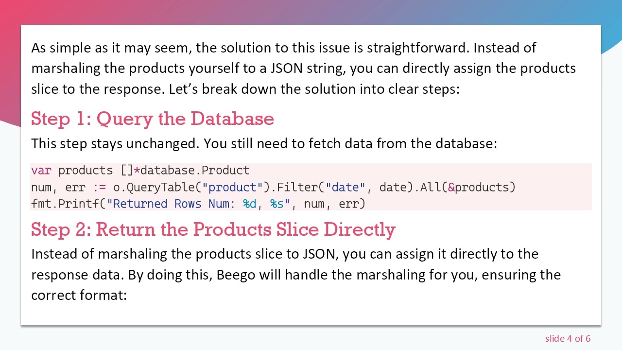 Fixing JSON Responses: Ensure Your API Returns a JSON Object Instead of a String