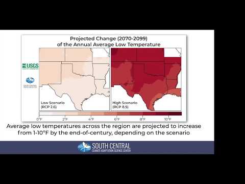 Future Projections of Climate Change for the South Central US