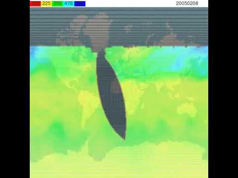 Ozone Layer Visualization 2004 - 2022