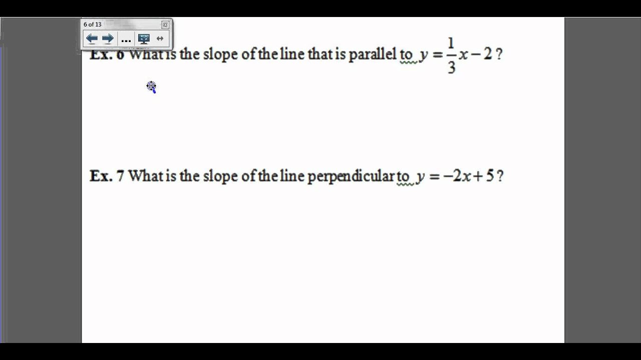 Slope, Distance, and Midpoint ACT PREP