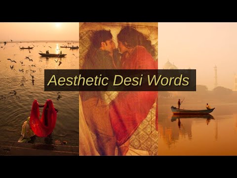 50 Desi Aesthetic Words with Meaning ✨🌻