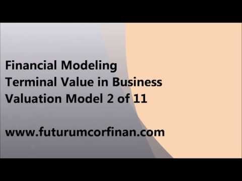Financial Modeling Terminal Value in Business Valuation Model 2 of 11
