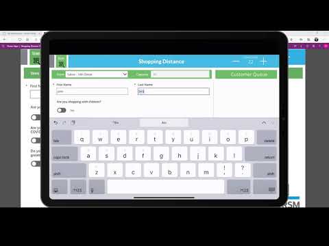 The Shopping Distance App | COVID-19 Power Apps
