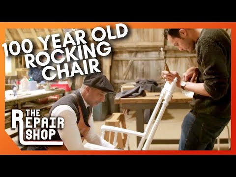 100 Year Old Nordic Rocking Chair Lives On For Another Generation | The Repair Shop