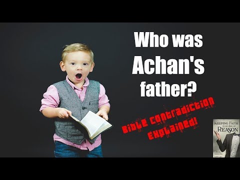 Who was Achan's father? - Bible Contradiction Explained!