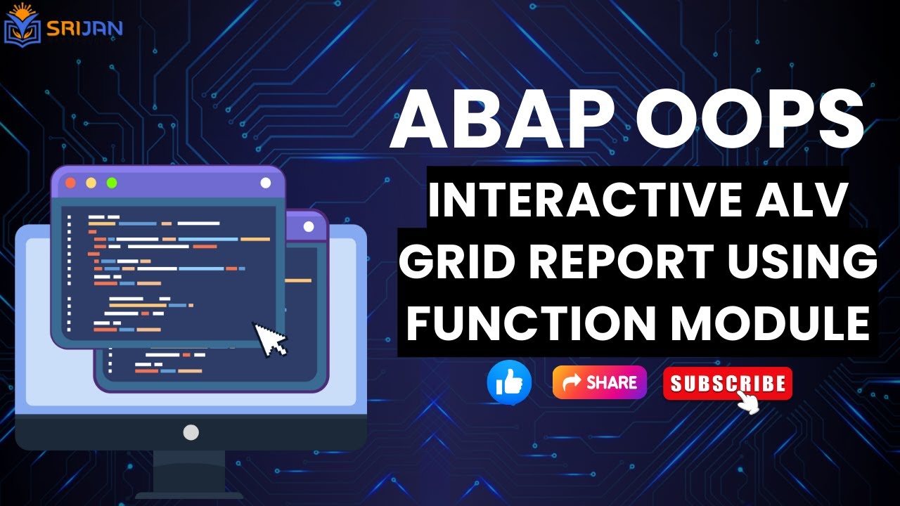 14.  Interactive ALV Grid Report using Function Module