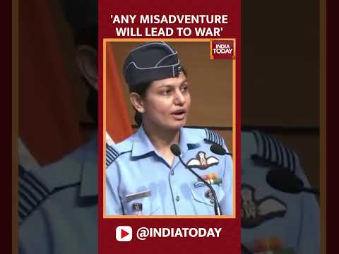 Any Misadventure By Pakistan Will Lead To Full Scale War: Wing Cdr Vyomika Singh #operationsindoor