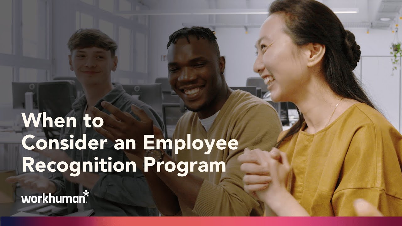 When to Consider an Employee Recognition Program