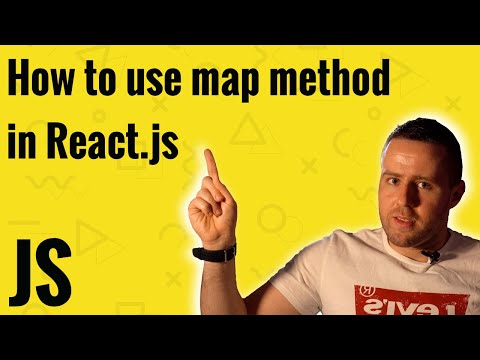How to use map method in react js tutorial for beginners