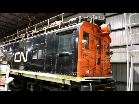 1914 CN GE ELECTRIC LOCOMOTIVE 671 AT EXPORAIL