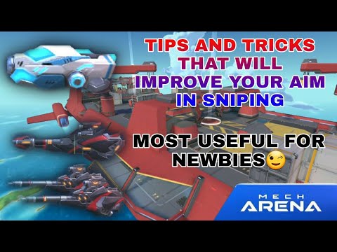 UNSEEN TIPS AND TRICKS for SNIPING in MECH ARENA😉|| tips and tricks series||