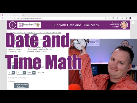 Power Apps Date Time Math - Do calculations for payroll and timesheets