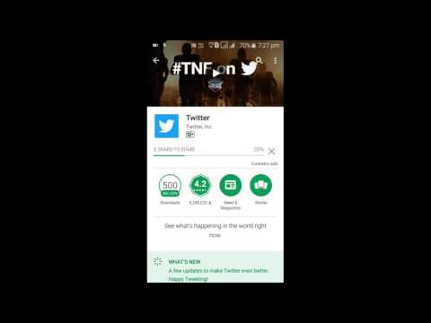 How to Download and Install Twitter App in Android to InstallingSystem