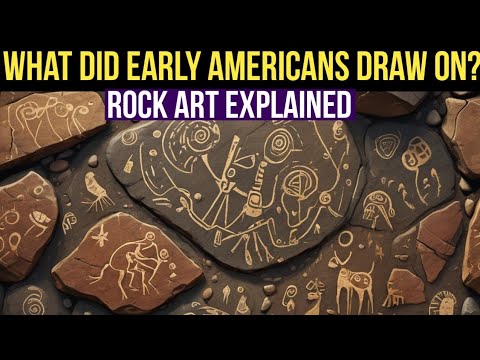 What Did Early Americans Draw On? | Prehistoric Rock Art Explained | Archeology & History Insights