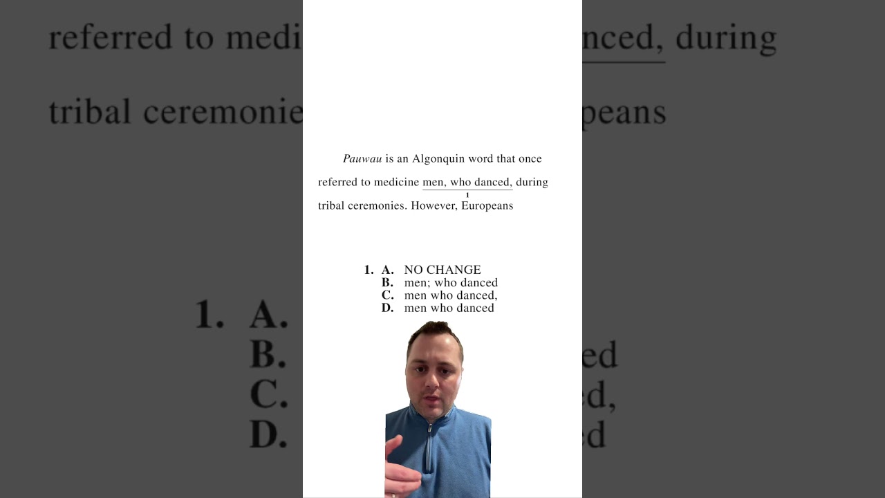 😎 ACT English can be REALLY EASY if you know the test patterns! 😎 #actprep #acttestprep #acttest