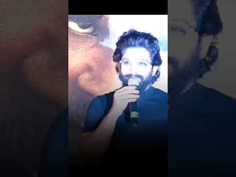 Allu Arjun English speech for Pushpa movie under talk about film industry
