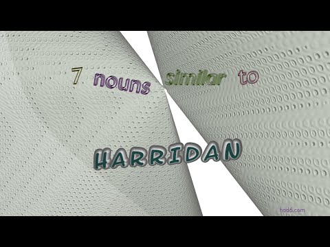harridan - 7 nouns which are synonym to harridan (sentence examples)