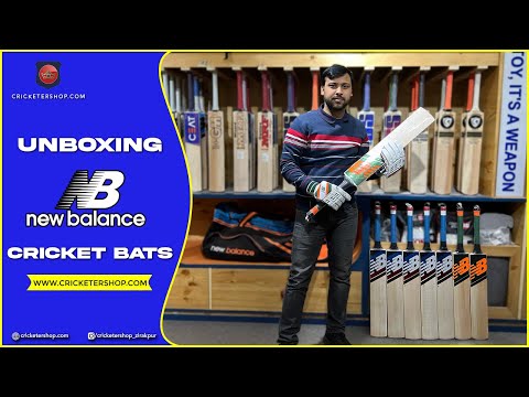 Unboxing of Latest New Balance English Willow Cricket Bats | Budgeted Cricket Bat and Gloves