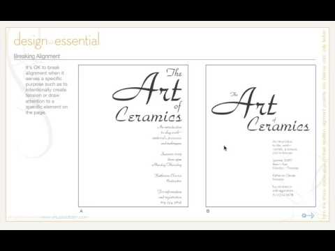 40 Design Principles - alignment
