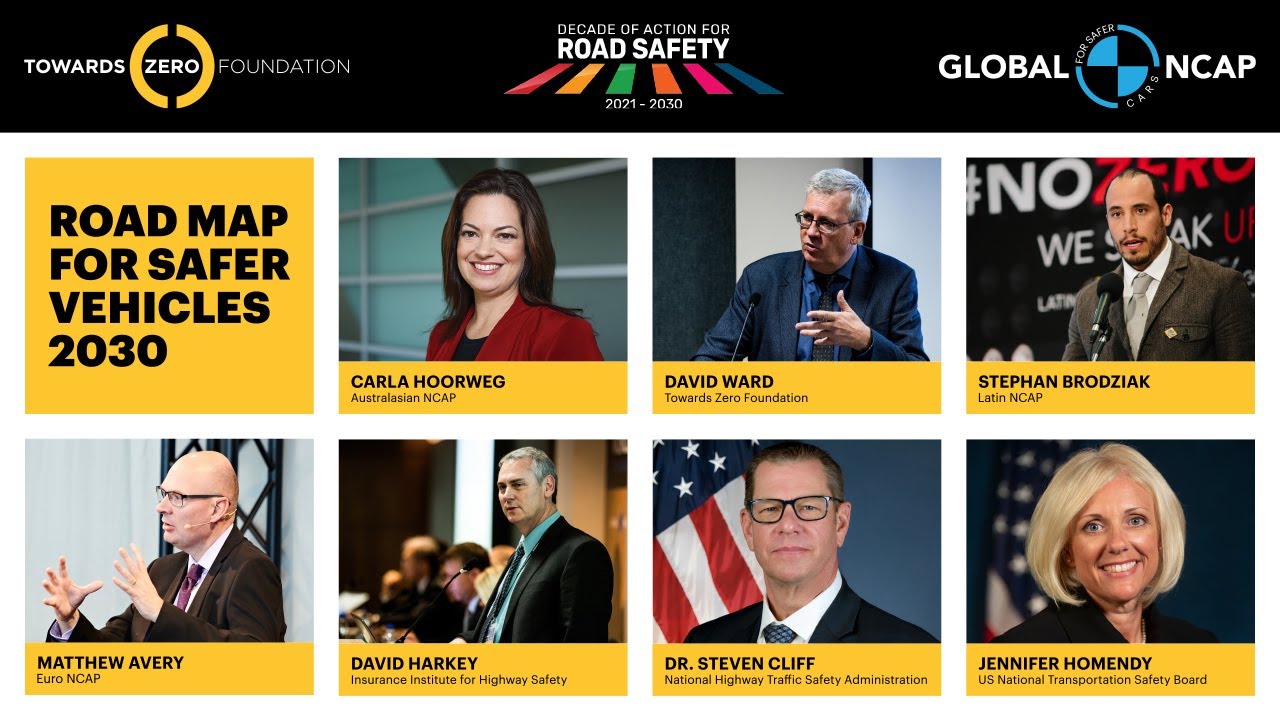 Road Map for Safer Vehicles 2030