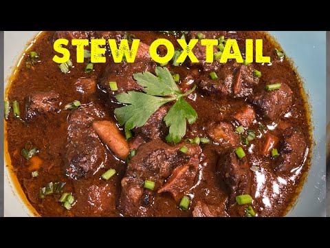 HOW TO COOK STEW OXTAIL! EASY STEP BY STEP RECIPE Caribbean Stew Oxtail