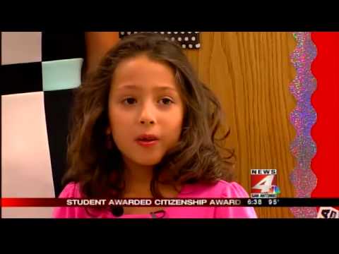 Citizenship Award-3rd Grader Learns About City Government