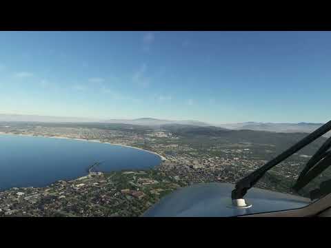 Landing in Monterey California | KMRY (MRY) | Monterey Regional Airport #monterey #california #fs20