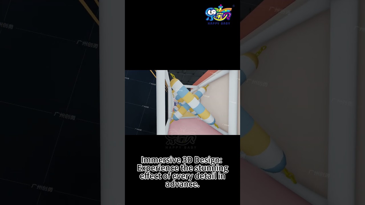 🎨 Dive In! Experience Your Future Playground with HAPPY BABY's Immersive 3D Design!
