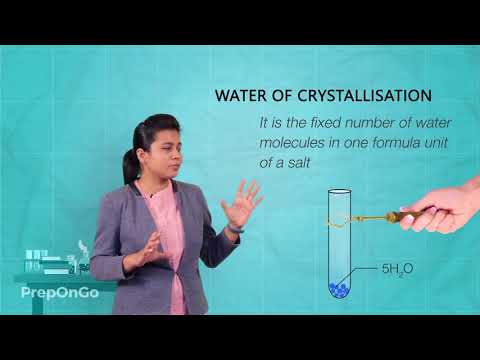 Acids Bases and Salts - 13 | Water of Crystallization and Plaster of Paris | CBSE Class 10