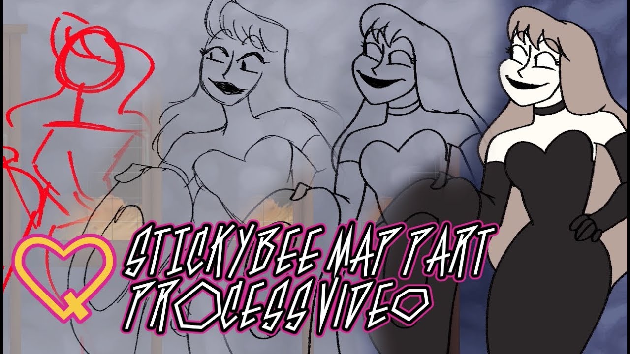 Split Screen Stickybee MAP | PROCESS VIDEO