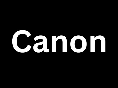 How to Pronounce "Canon " in English language? [How to say Canon ?]