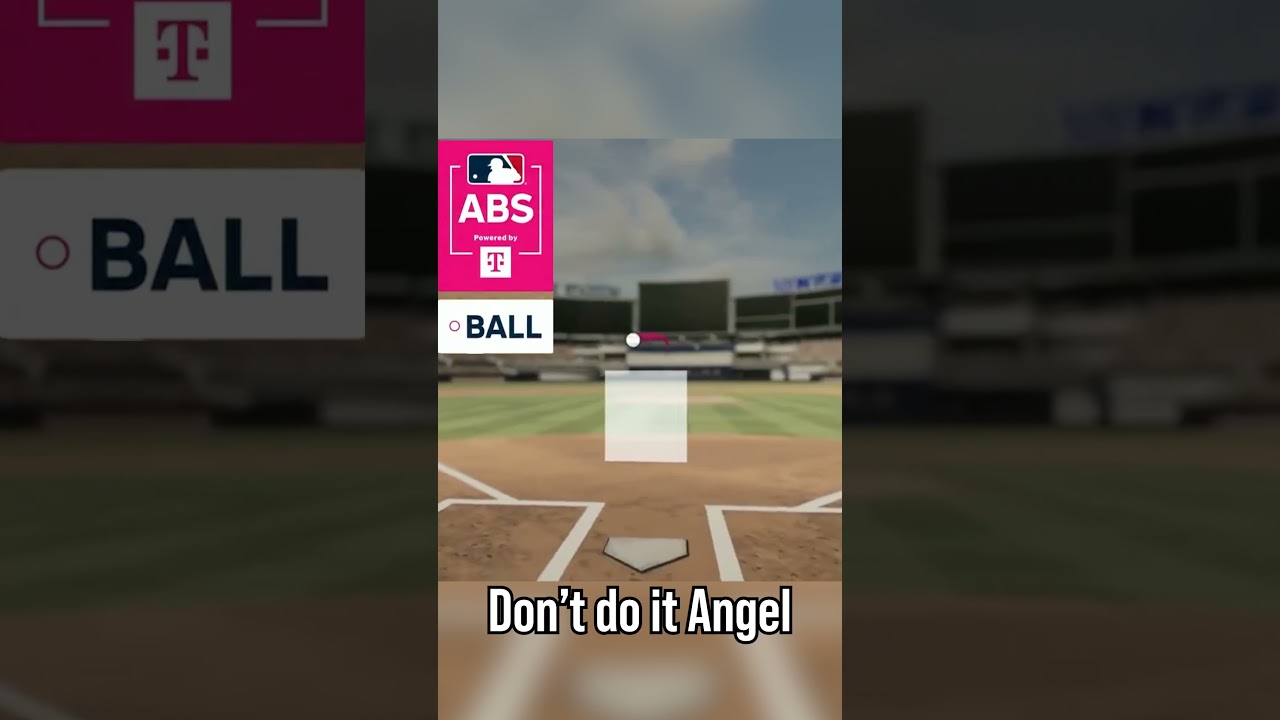 Rays Catcher Ben Rortvedt tried to get this pitch called a strike on the ABS system...