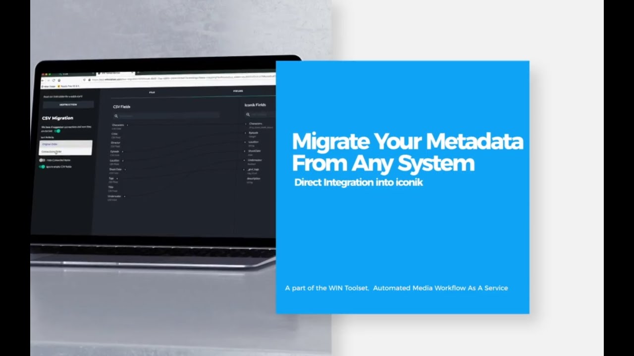 CSV Metadata Migration for iconik