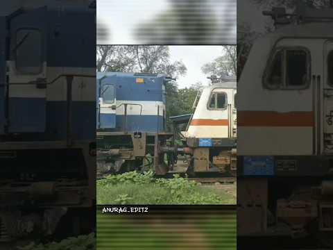 Alco And Wap 7 Attitude 😈 #shorts #wap7 #wdm3d #indianrailways #edit